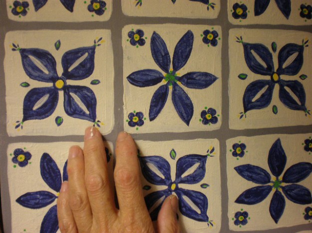 Faux tiles | Jules Means Designs